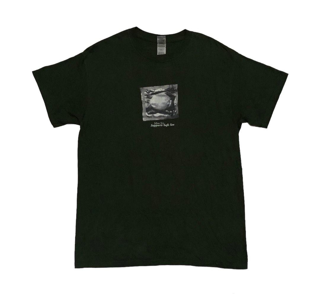 Condom Tee, Men's Fashion, Tops & Sets, Tshirts & Polo Shirts on Carousell