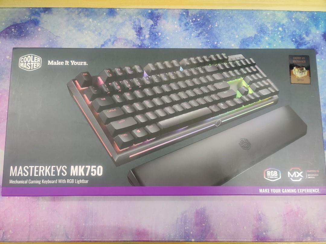Cooler Master MK750 (Cherry Brown) Mechanical Keyboard, Computers ...