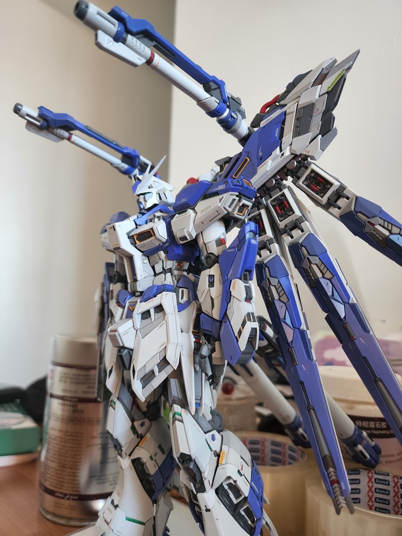 Custom RX-93 hi-v Gundam, Hobbies & Toys, Toys & Games on Carousell