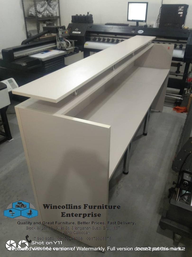 Customized Reception desk tables - Hotel Reception desk table Home ...