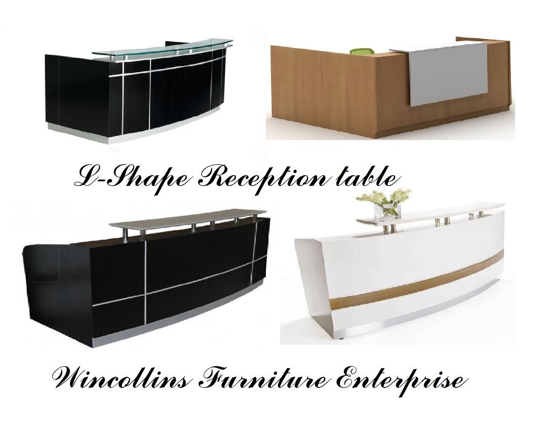 Customized Reception Desk Tables Home Office Furniture, Furniture ...