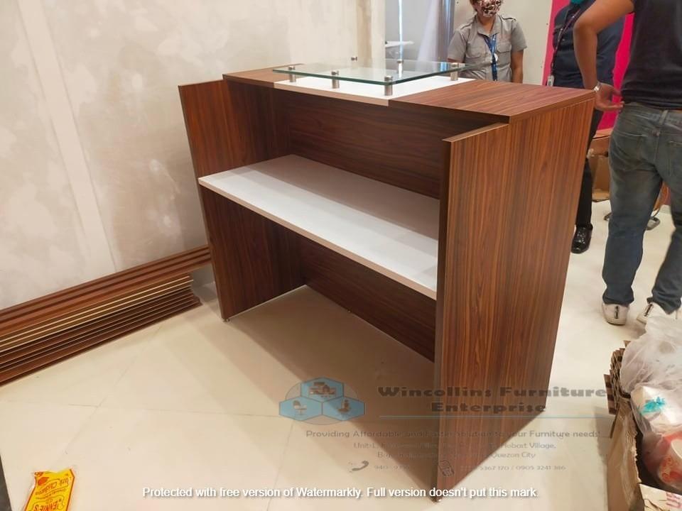 Customized Reception Desk tables Home Office Furniture, Furniture ...