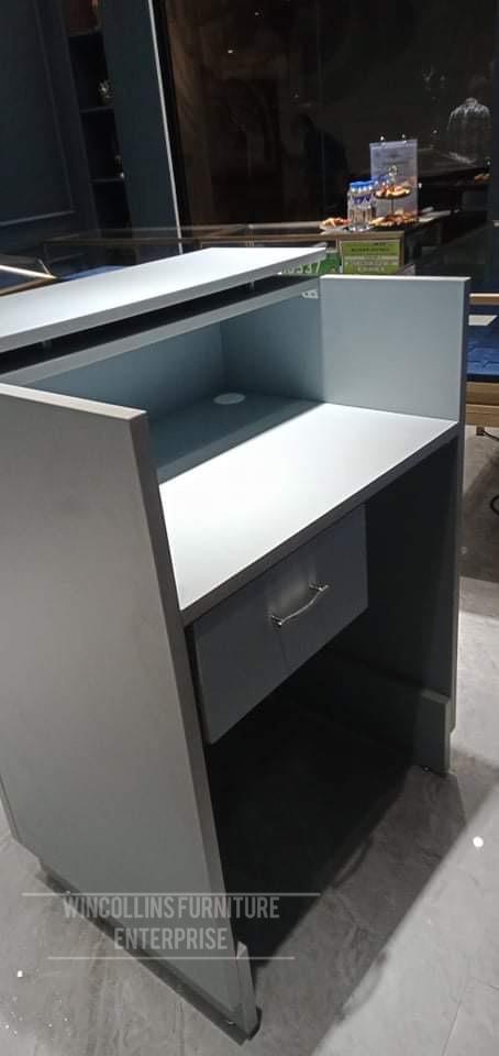 Customized Reception Desk tables Home Office Furniture, Furniture ...