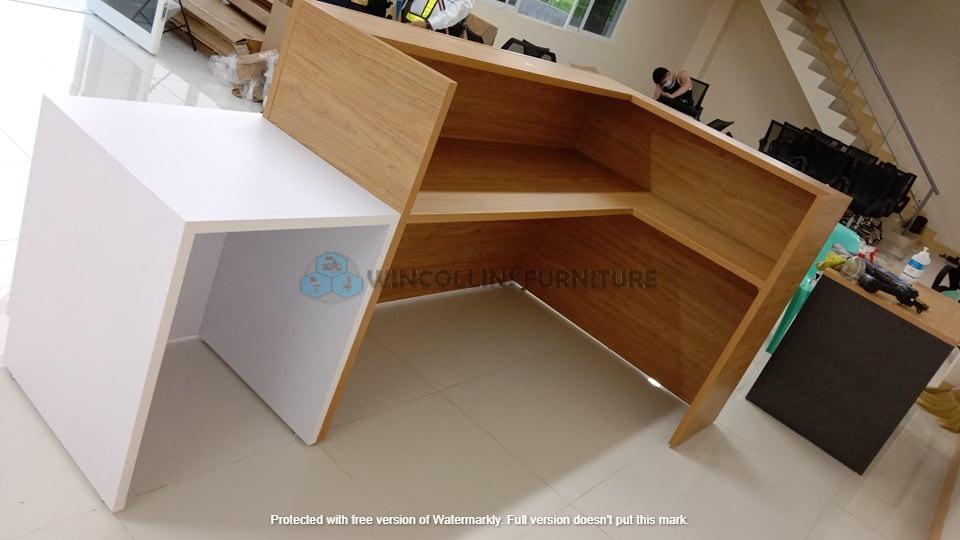 Customized Reception Desk tables Home Office Furniture, Furniture ...