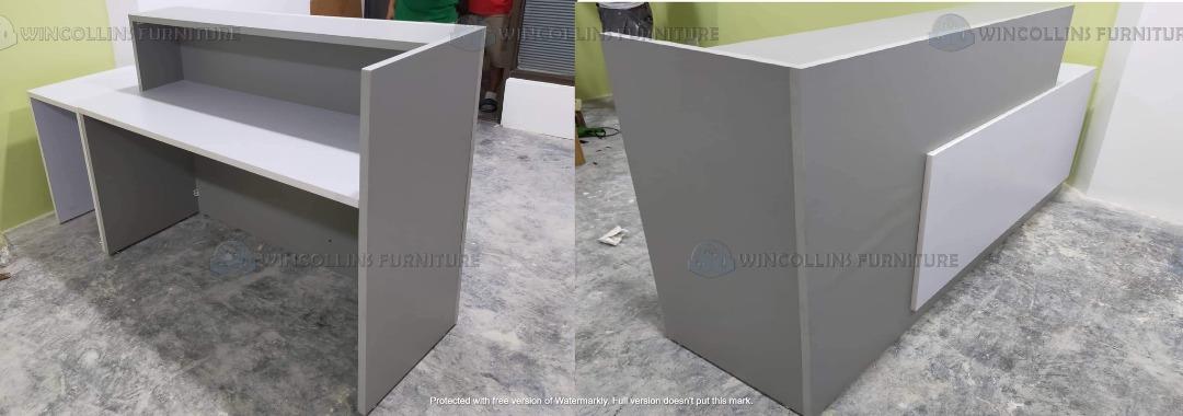 Customized Reception Desk tables Home Office Furniture, Furniture ...