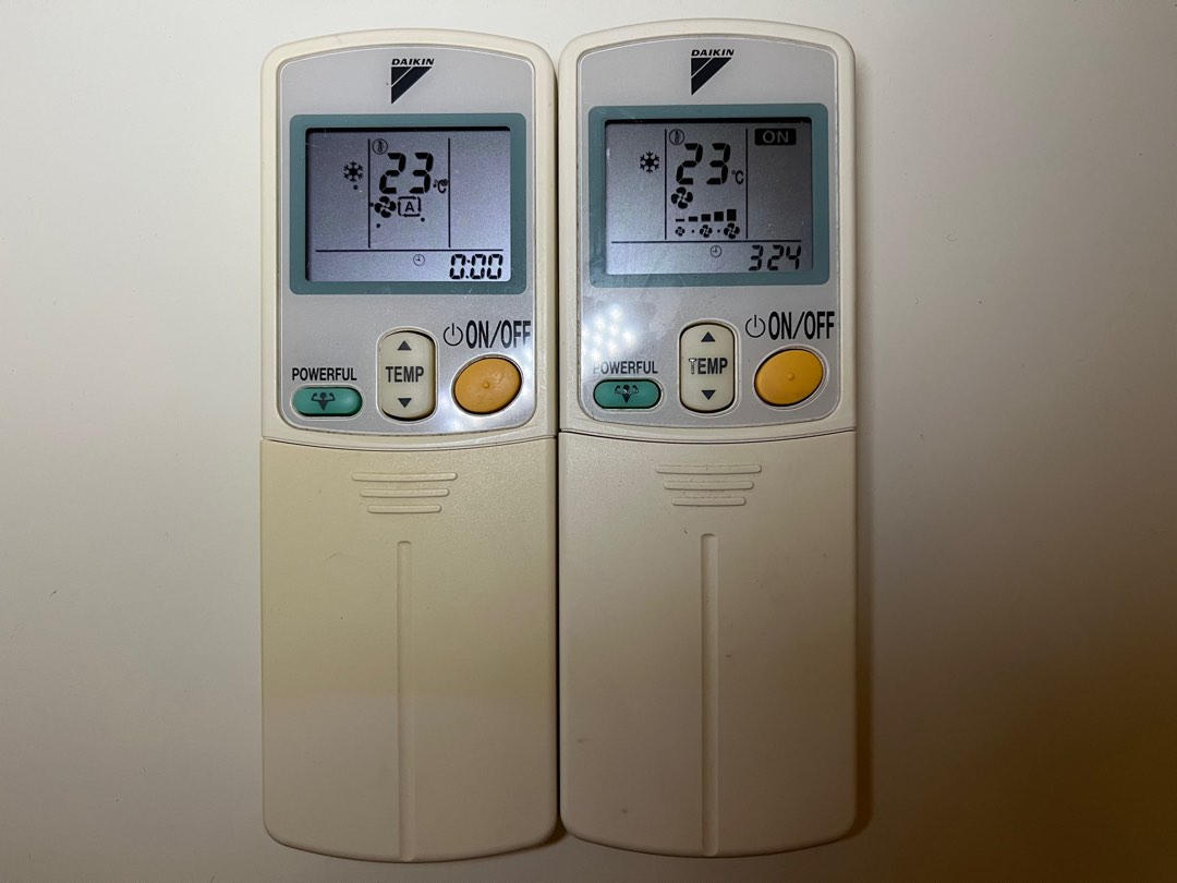 Daikin Aircon Remote Control, TV & Home Appliances, Air Conditioners ...