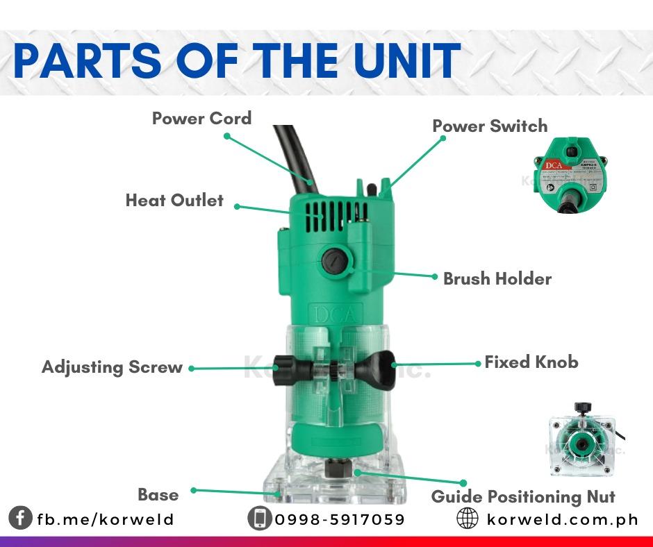 DCA Electric Trimmer AMP02-6, Commercial & Industrial, Construction ...