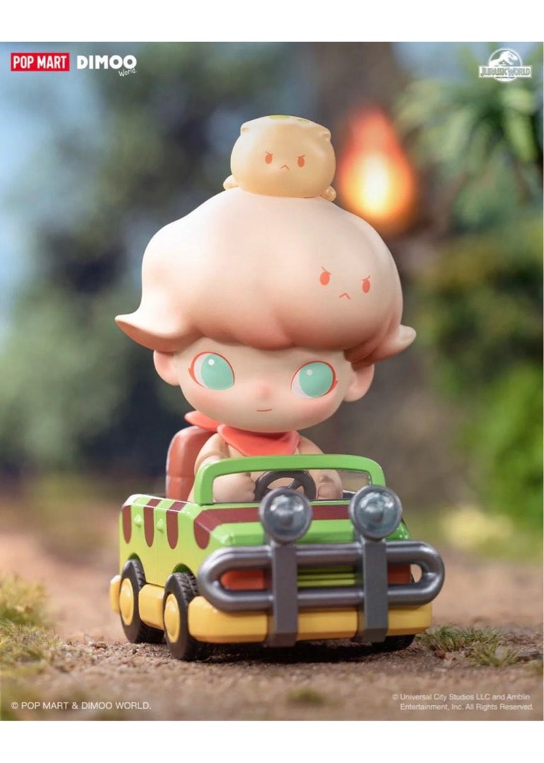 DIMOO JURASSIC PARK SIGHTSEEING BUS, Hobbies & Toys, Toys & Games on ...