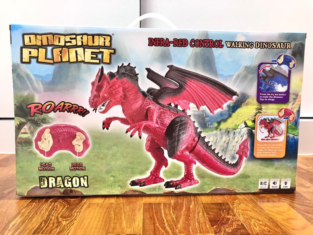 Dinosaur Planet infra red control walking dragon, Hobbies & Toys, Toys ...