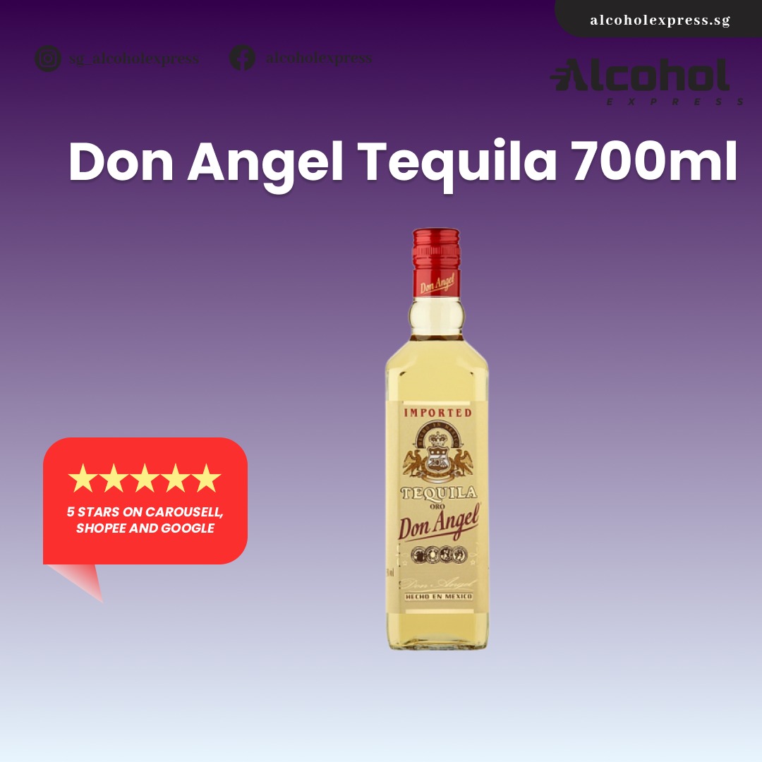 Don Angel Oro Tequila 70cl, Food & Drinks, Alcoholic Beverages on Carousell