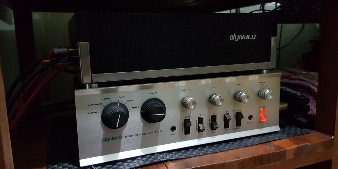 Dynaco PAT-4 Preamplifier & ST-120A Power Amplifier, Audio, Soundbars ...