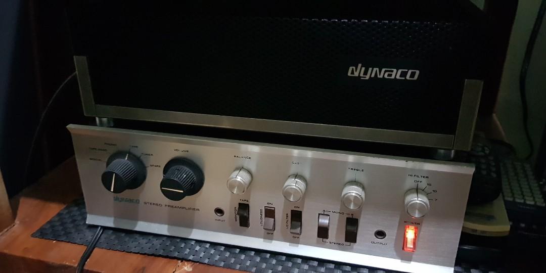 Dynaco PAT-4 Preamplifier & ST-120A Power Amplifier, Audio, Soundbars ...