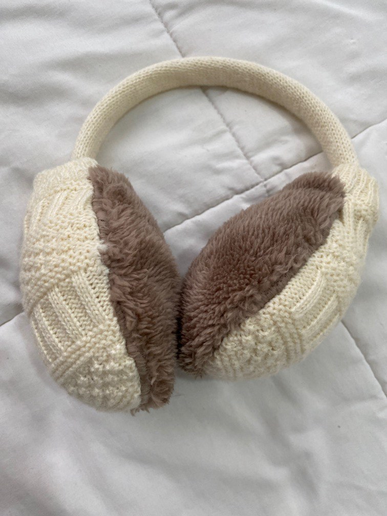 Ear muffins, Women's Fashion, Coats, Jackets and Outerwear on Carousell
