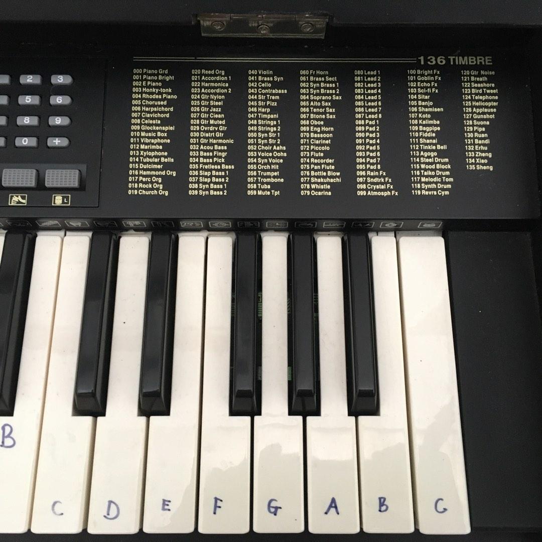 Electronic Keyboard MK-933, Hobbies & Toys, Music & Media, Musical ...