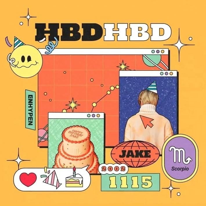 ENHYPEN JAKE BIRTHDAY OFFICIAL MD, Hobbies & Toys, Collectibles ...