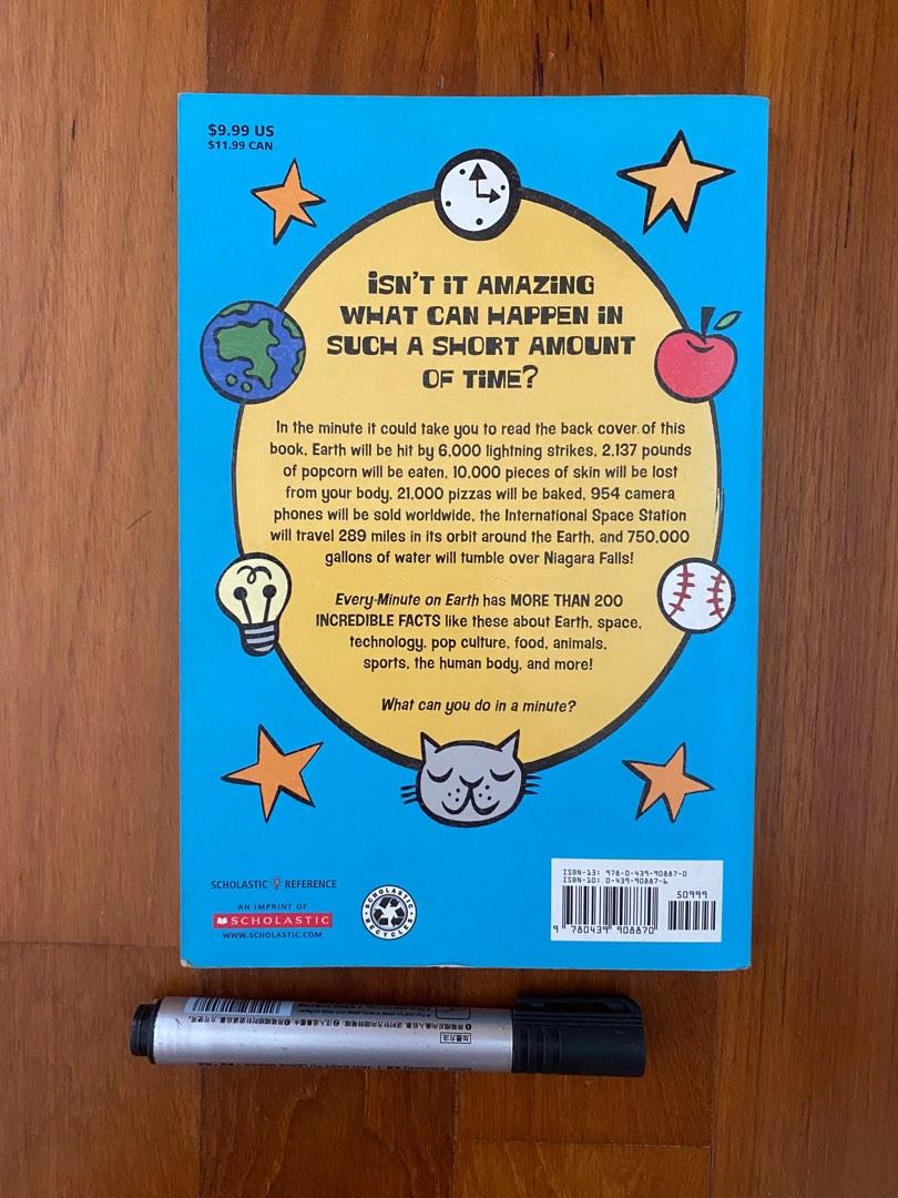 Every Minute on Earth: Fun Facts That Happen Every 60 Seconds Book by ...