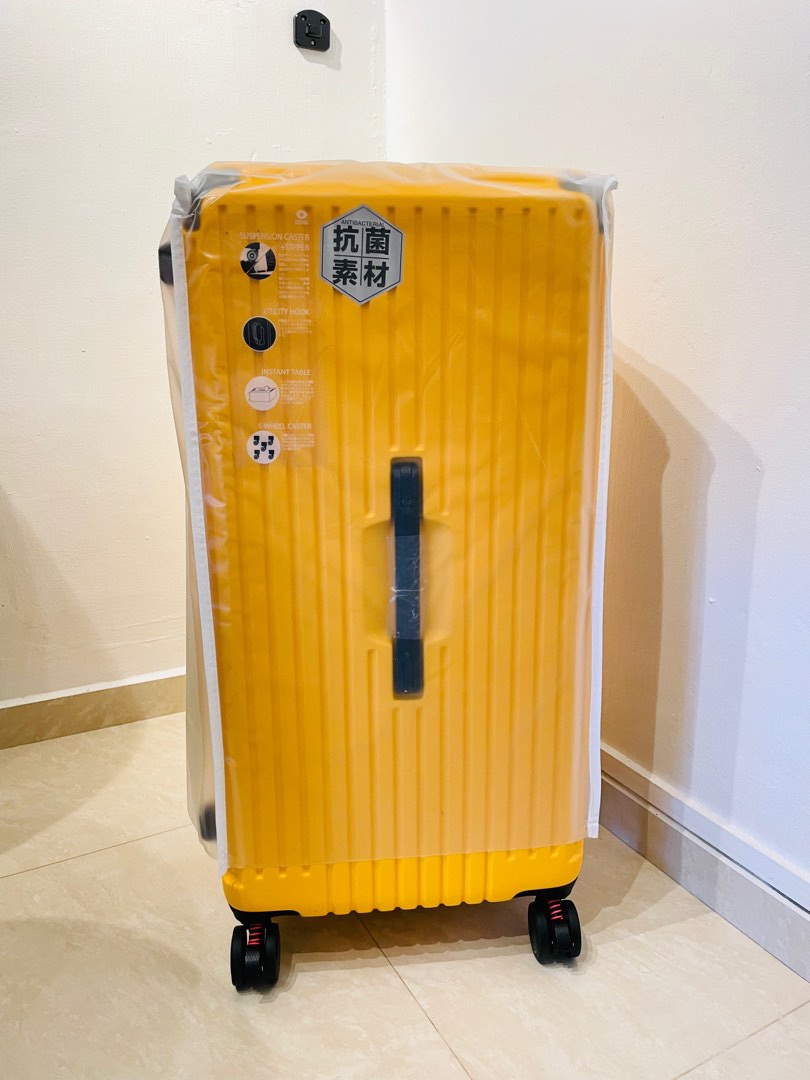 Extra Large 34” Yellow TSA Lock Luggage, Hobbies & Toys, Travel ...