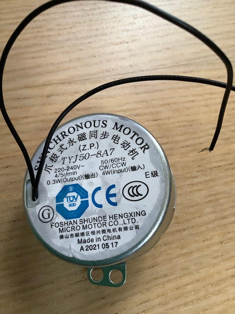 Fan synchronous motor TYJ50-8A7, Furniture & Home Living, Lighting ...