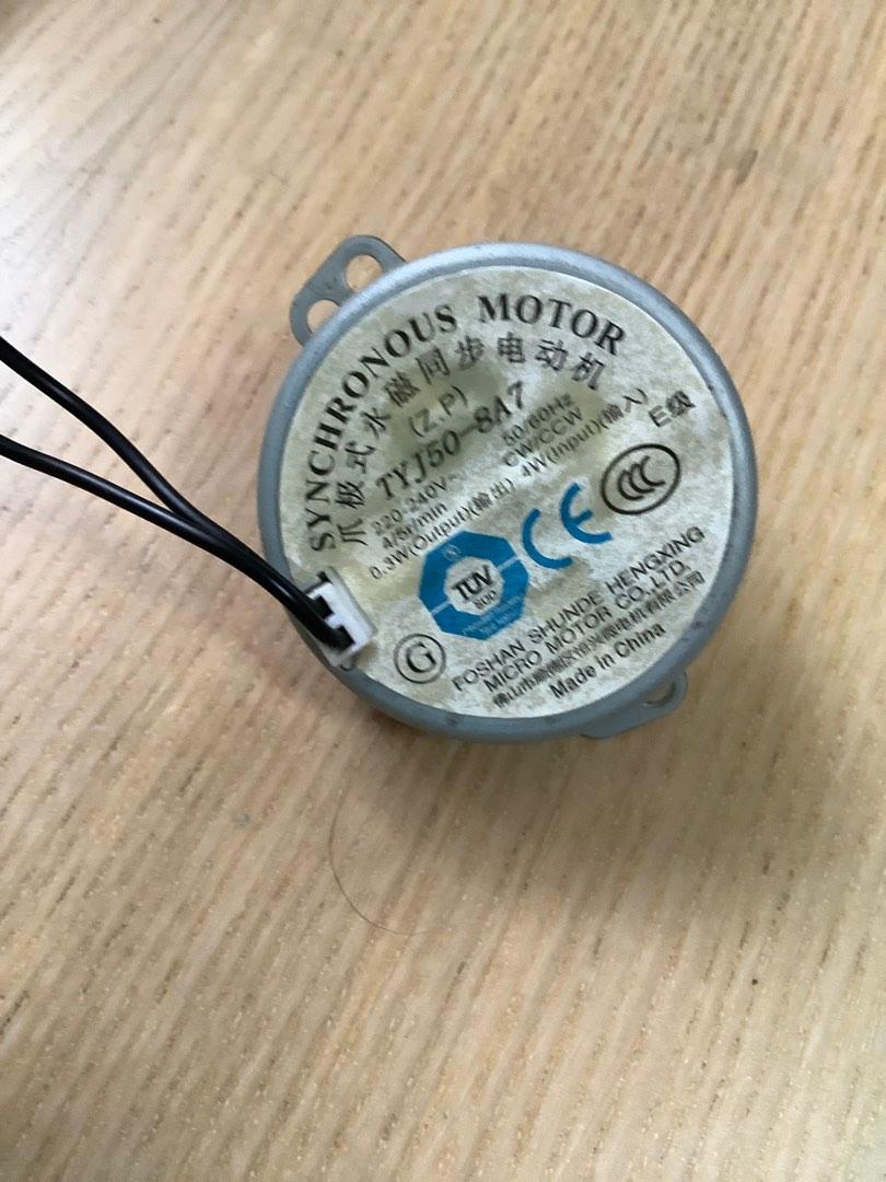 Fan synchronous motor TYJ50-8A7, Furniture & Home Living, Lighting ...
