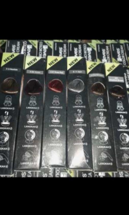 feves colouring hair, Kesehatan & Kecantikan, Perawatan Rambut di Carousell