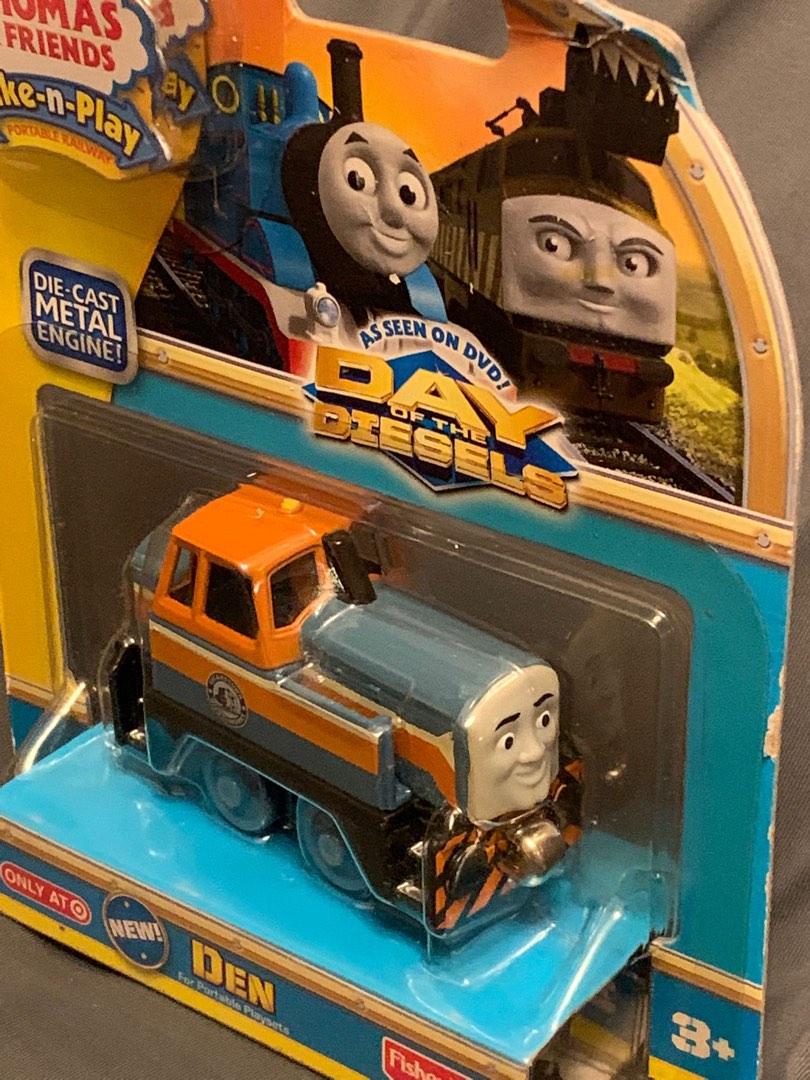 Fisher Price Thomas Friends for Take N Play Diecast Metal Diesel Train ...