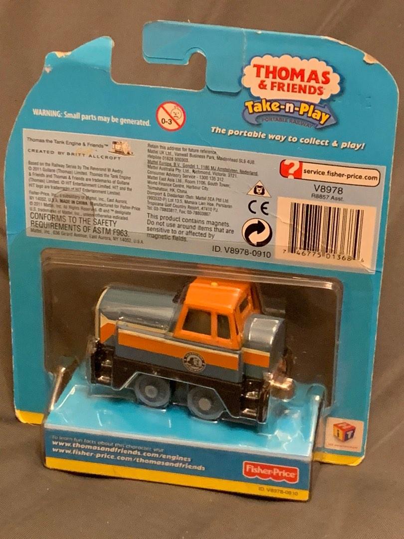 Fisher Price Thomas Friends for Take N Play Diecast Metal Diesel Train ...