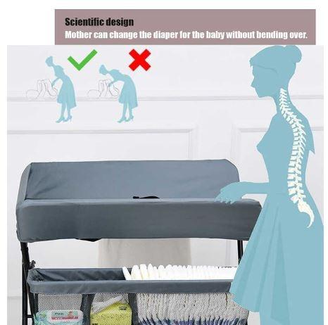 Foldable Diaper Changing Station / Table for Baby. Multifunctional ...