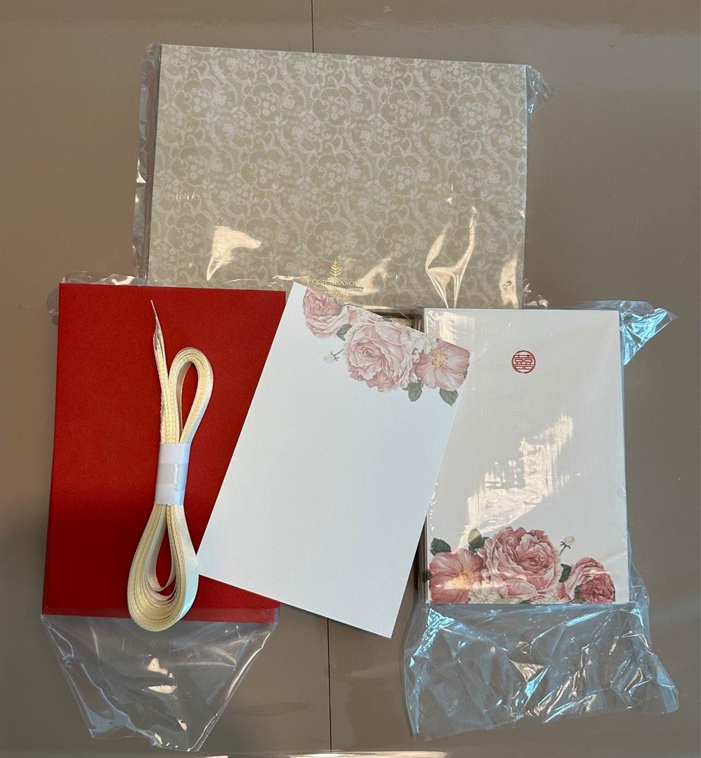 Four Seasons Wedding Invitation Cards, Hobbies & Toys, Stationery ...