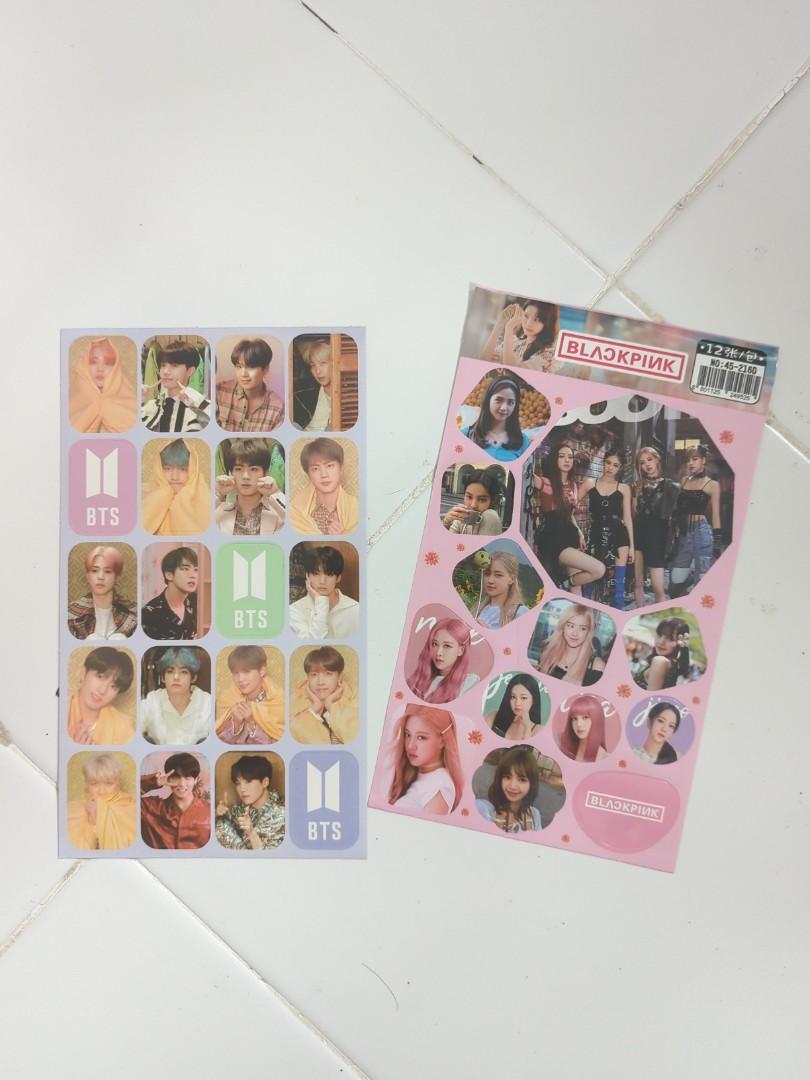 Free Blackpink and BTS stickers, Hobbies & Toys, Memorabilia ...