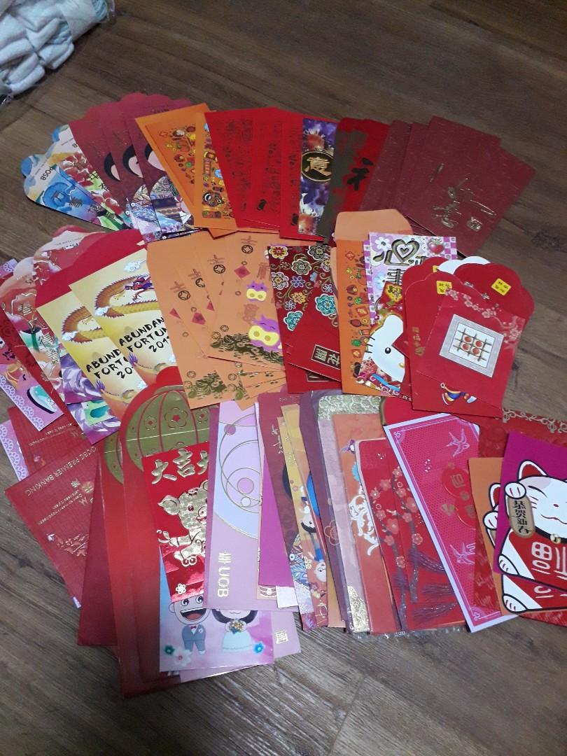 FREE! Lots of used and new red packets, Hobbies & Toys, Stationery ...