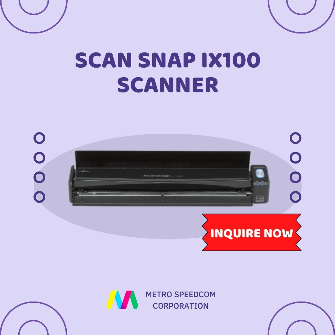 Fujitsu SCAN SNAP IX100 SCANNER, Computers & Tech, Printers, Scanners & Copiers on Carousell