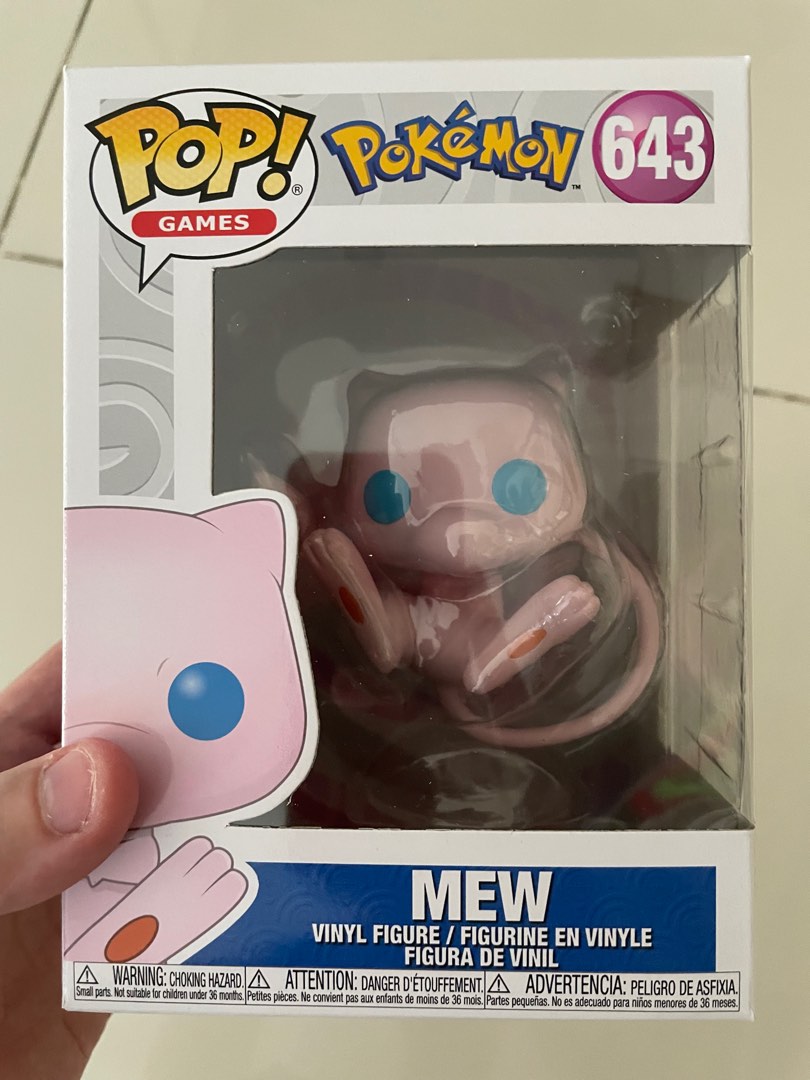 Funko Pop Mew Pokemon, Hobbies & Toys, Toys & Games on Carousell