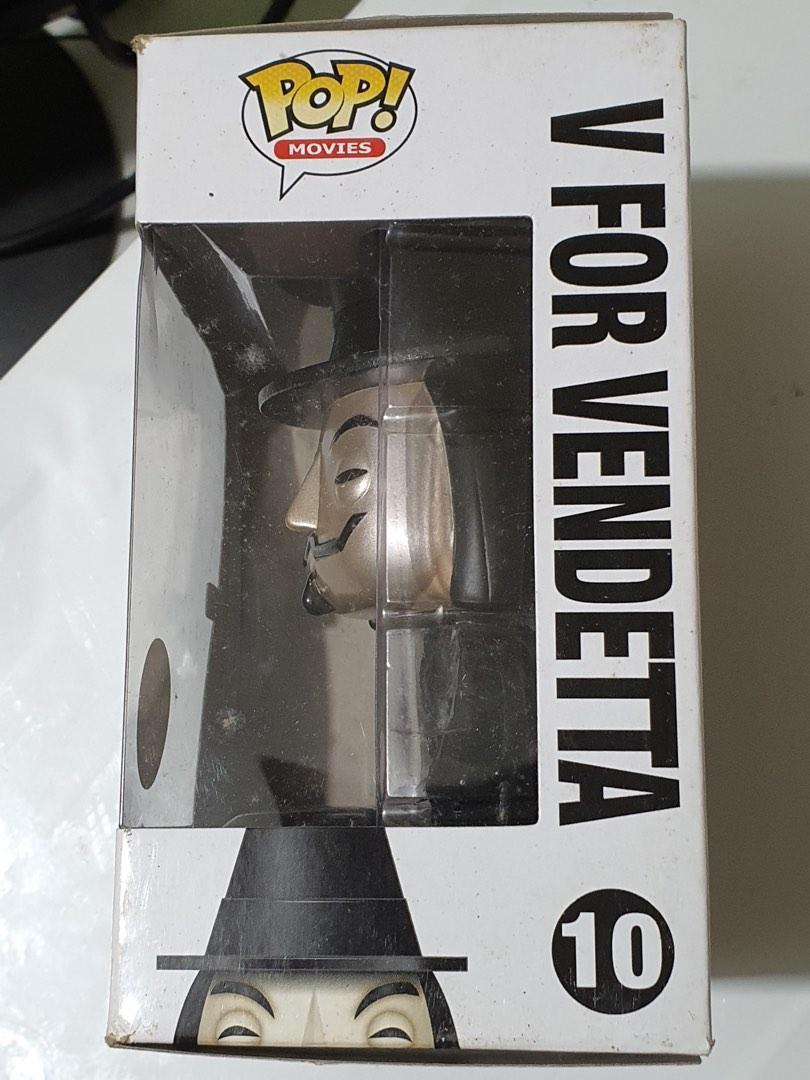 Funko Pop V For Vendetta metallic #10, Hobbies & Toys, Toys & Games on ...