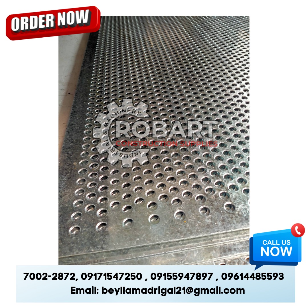 GI Perforated Sheet, Commercial & Industrial, Construction Tools ...