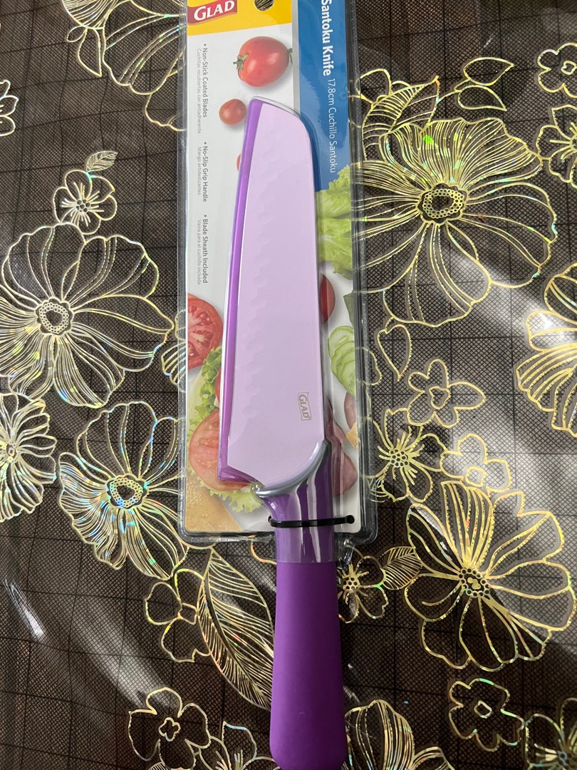 Glad 7in Santoku Knife, Furniture & Home Living, Kitchenware ...