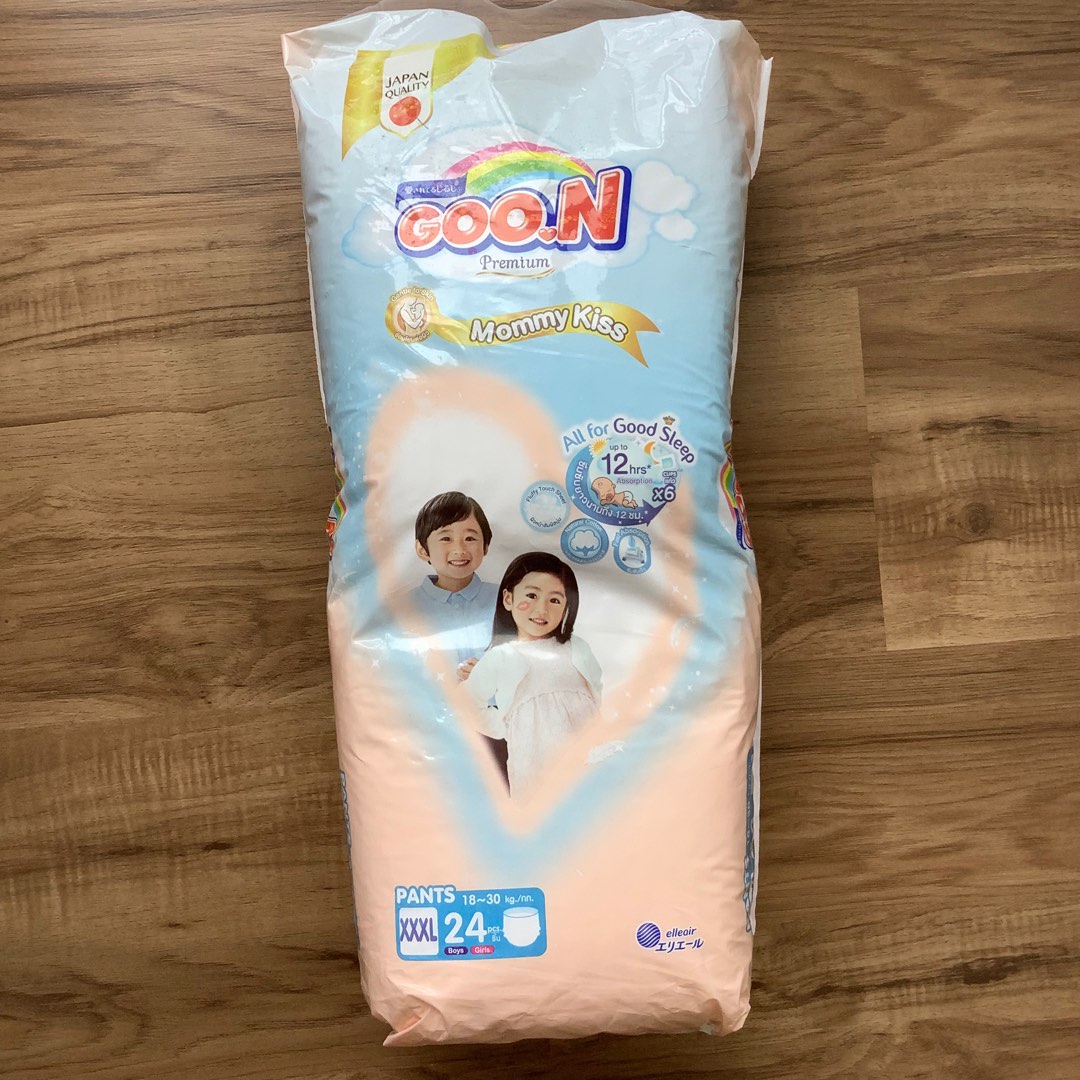 Goo.n Goon Premium Mommy Kiss Pants XXXL 3XL, Babies & Kids, Bathing & Changing, Diapers & Baby ...