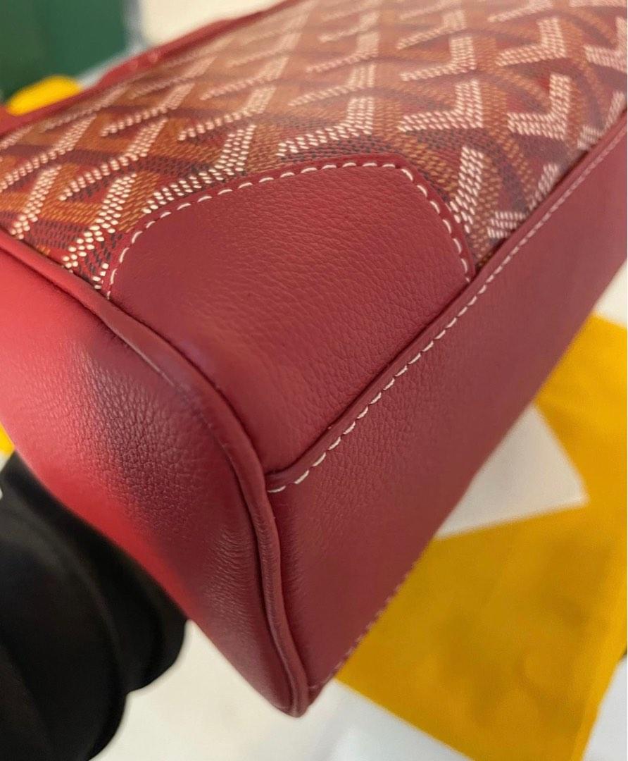 Goyard Mini Saigon Red, Luxury, Bags & Wallets on Carousell