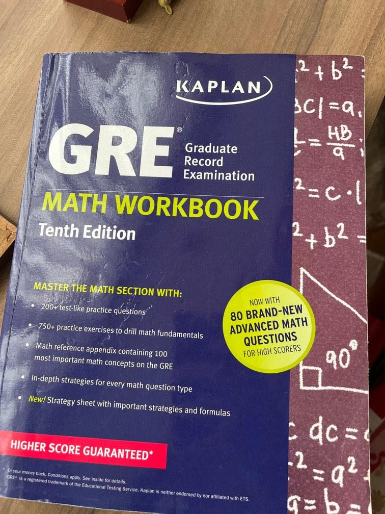 GRE maths textbook, Hobbies & Toys, Books & Magazines, Textbooks on Carousell