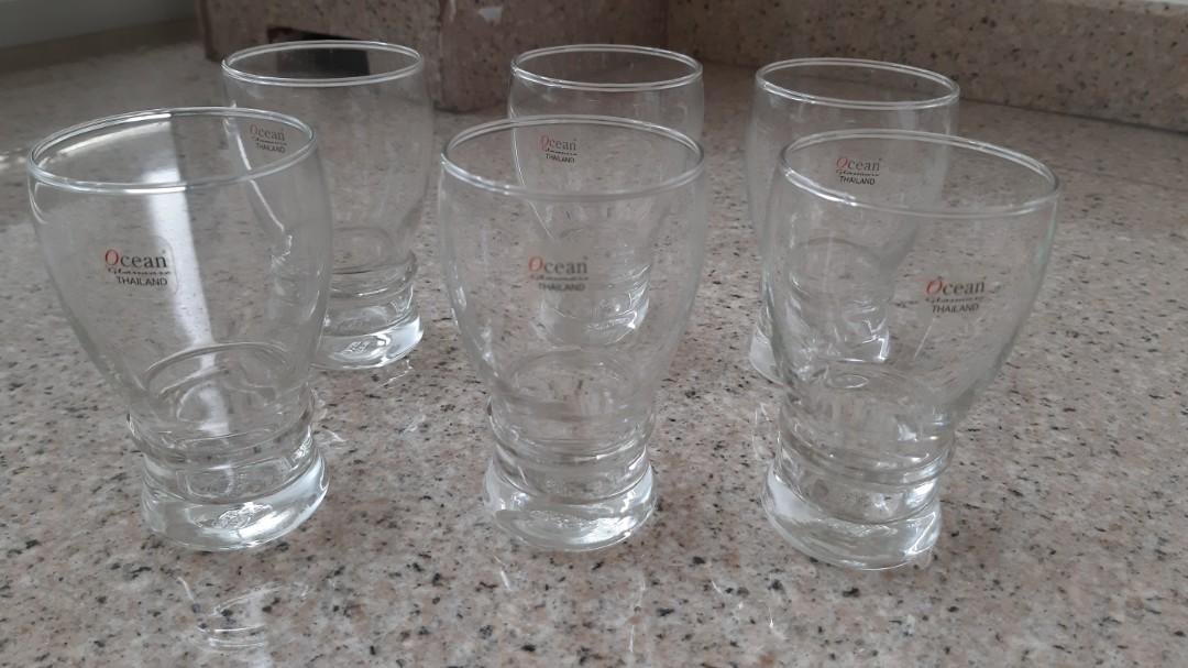 Hansa Glass x 6, Furniture & Home Living, Kitchenware & Tableware ...