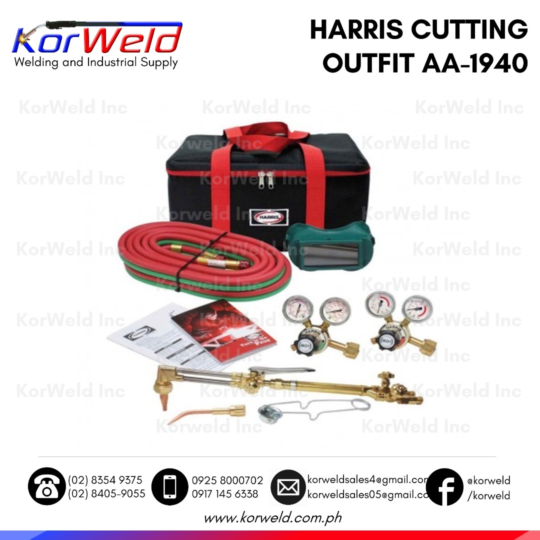 Harris Heavy Duty Welding Cutting Outfit AA-1940, Commercial ...