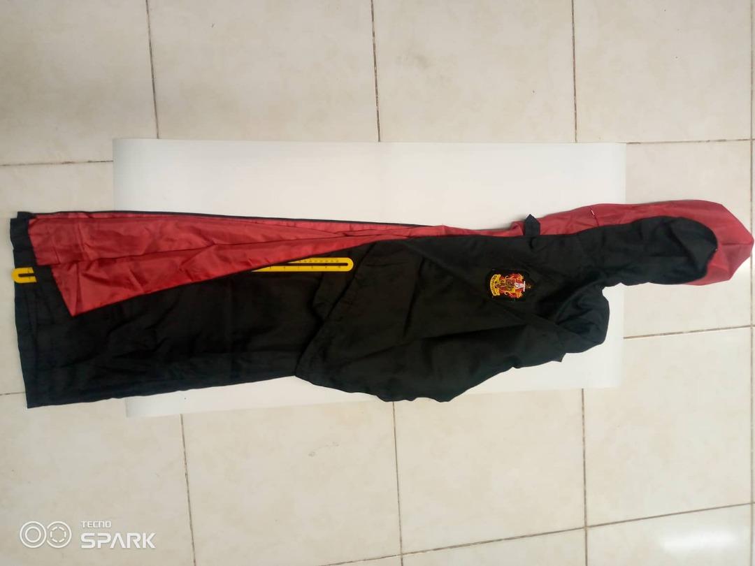 HARRY POTTER Robe Costume Gryffindor Adults Extra Large XL Red Fabric ...