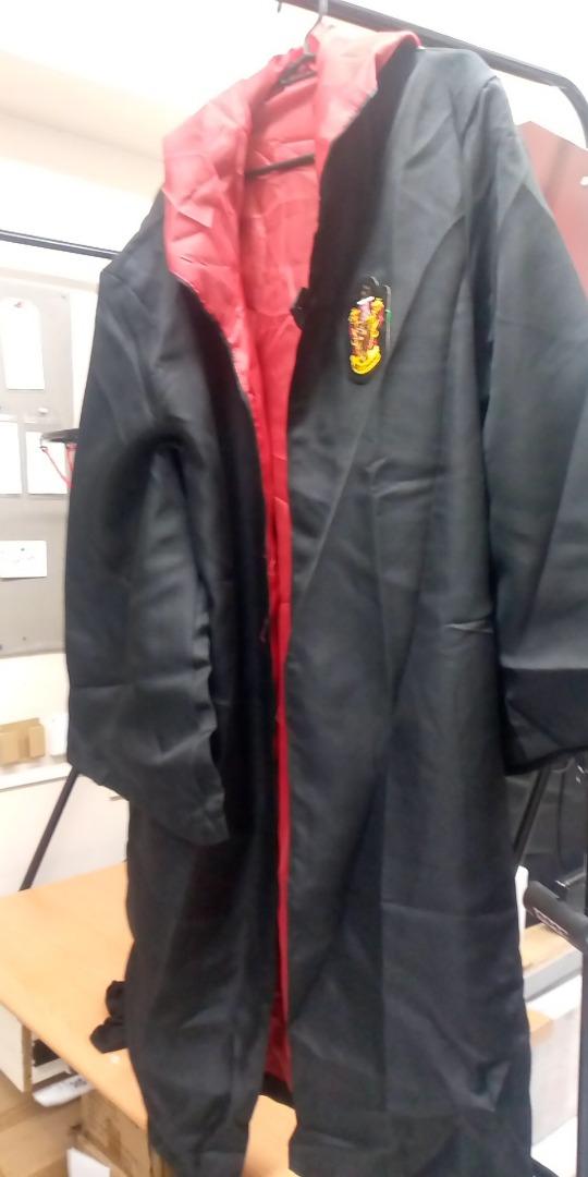 HARRY POTTER Robe Costume Gryffindor Adults Extra Large XL Red Fabric ...