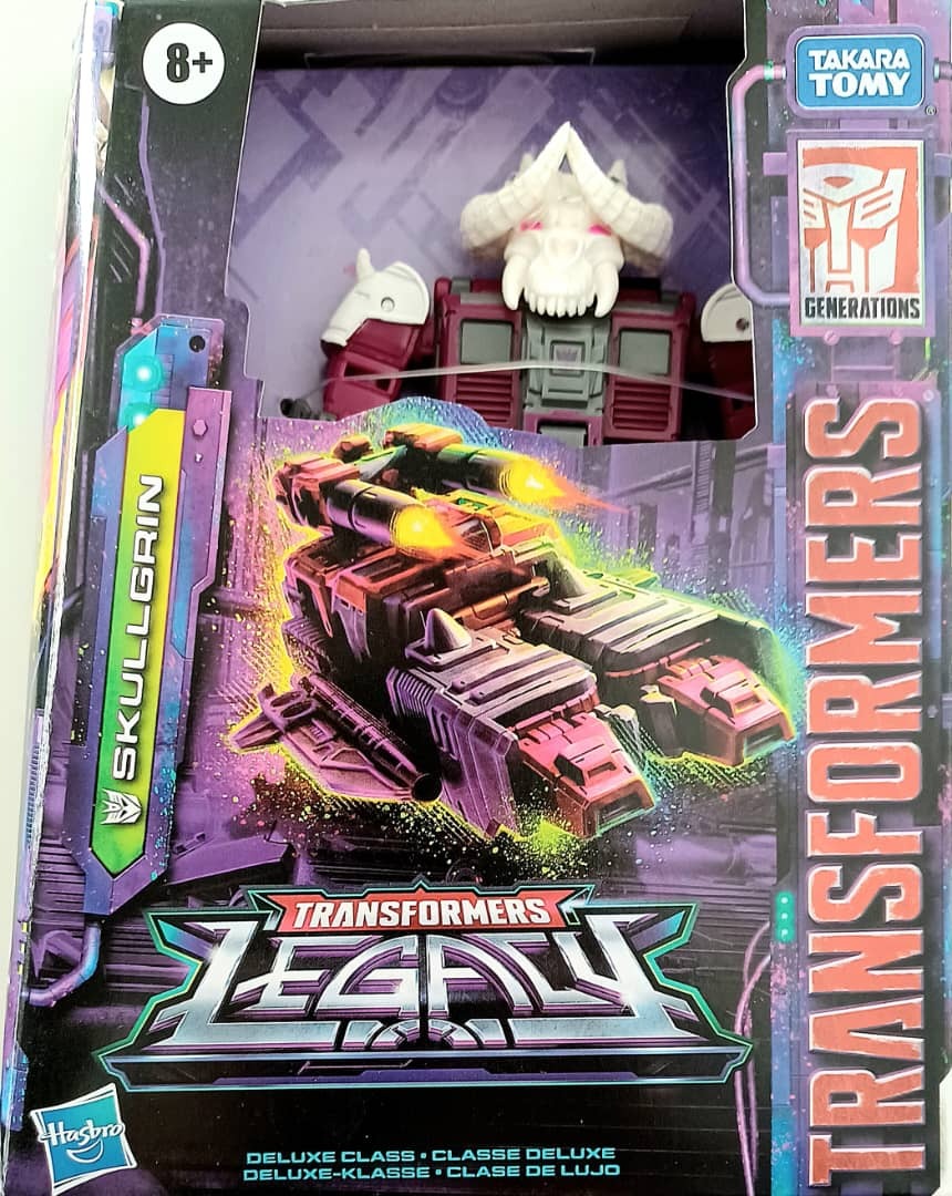 Hasbro Transformers Legacy Deluxe Skullgrin MISB, Hobbies & Toys, Toys & Games on Carousell