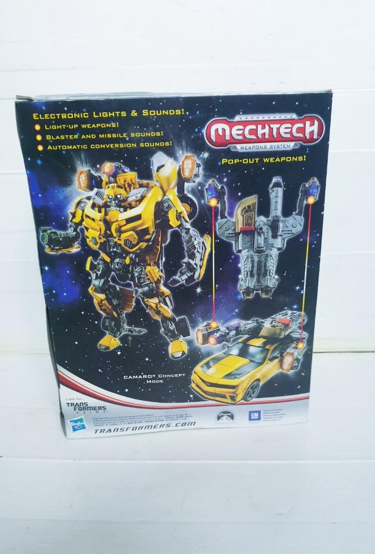 hasbro transformers movie dark of the moon mechtech autobot bumblebee ...