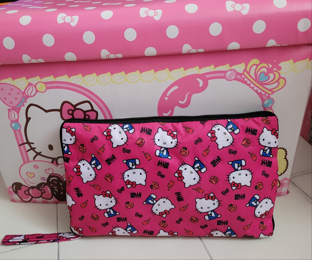 Hello Kitty Folding Travel Bag, Women's Fashion, Bags & Wallets, Tote ...