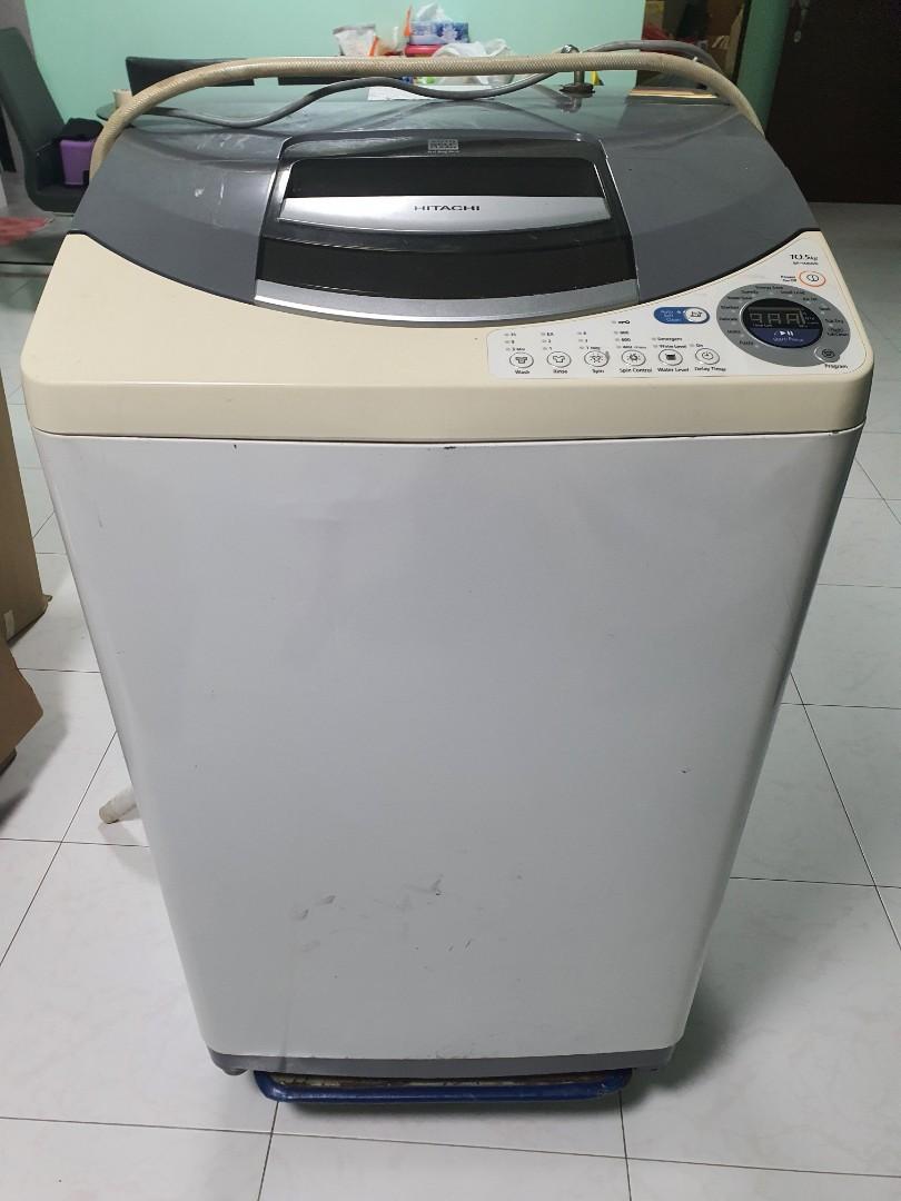 Hitachi 10.5kg washing machine, TV & Home Appliances, Washing Machines ...
