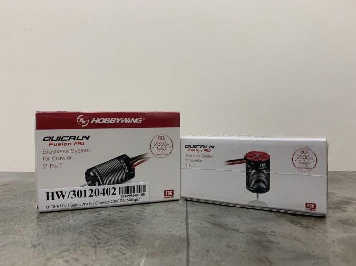 Hobbywing Fusion Pro 2300kv for RC Crawler, Hobbies & Toys, Toys ...