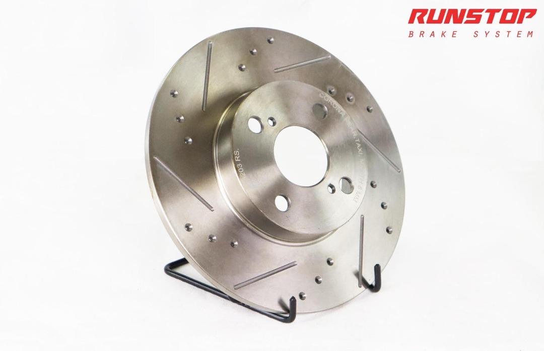 11.11 Sales!!! Honda Fit/Jazz Front RUNSTOP Slotted & Drilled Disc ...