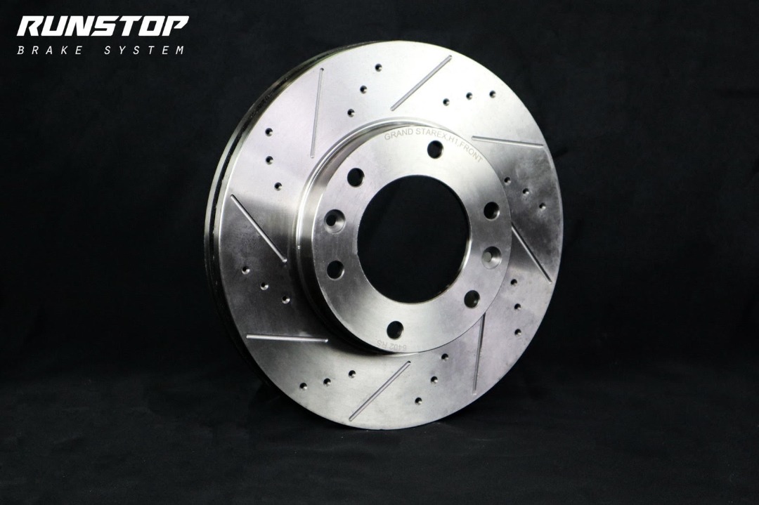 11.11 Sales!!! Honda Fit/Jazz Front RUNSTOP Slotted & Drilled Disc ...