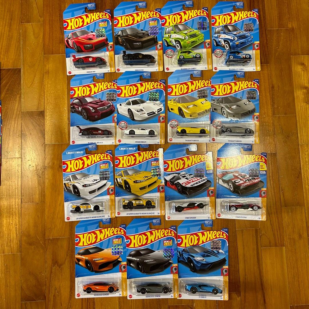 Hot Wheels 2022 FS Then And Now & Retro Racers & HW Drift & HW Turbo ...
